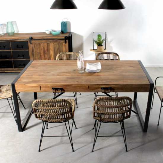 Table style industriel avec rallonges : Quel modèle choisir?