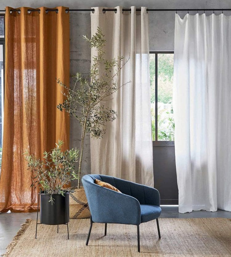 Rideau en lin : Quel modèle choisir
