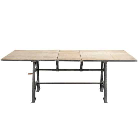 Table style industriel avec rallonges : quel modèle choisir?