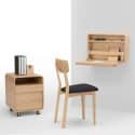 Bureau mural rabattable : 8 modèles pour petits espaces