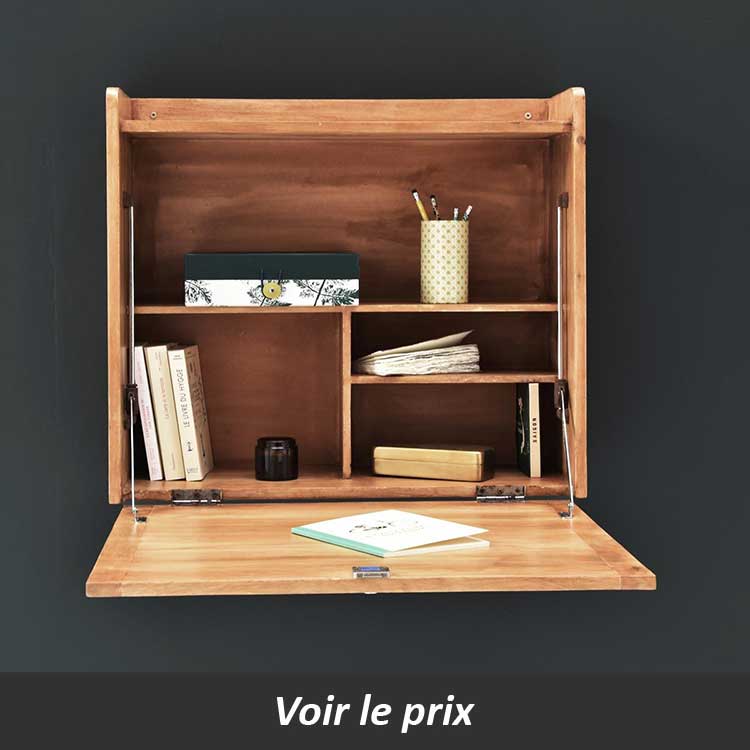 7 idées de bureau mural rabattable pour petits espaces