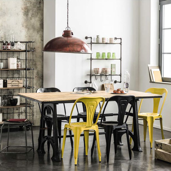 Table style industriel avec rallonges : Quel modèle choisir?