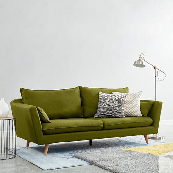 Un canapé vert, confortable et plein de peps ! [TOP12]