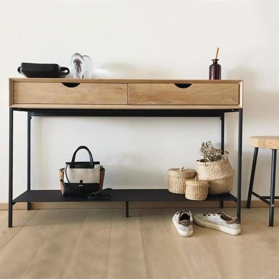 Console d'entrée avec tiroirs : 12 modèles pour un max de rangement