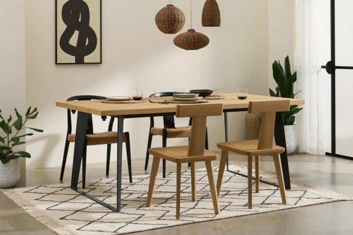 Table style industriel avec rallonges : Quel modèle choisir
