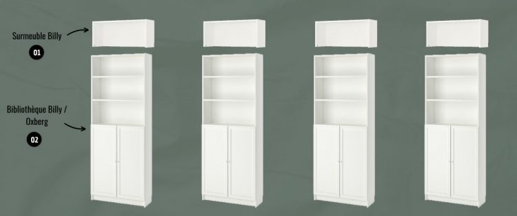 Ikea Hack : Transformer l'étagère Billy en bibliothèque sur mesure